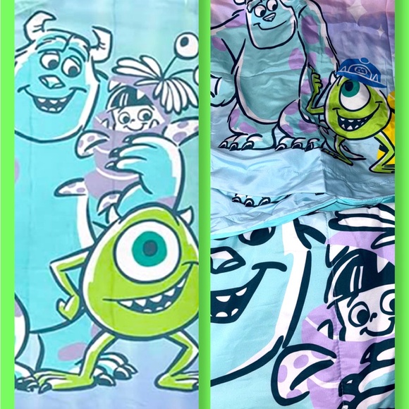 Pixar | Bedding | Disney Pixar Monsters Inc Comforter Set | Poshmark